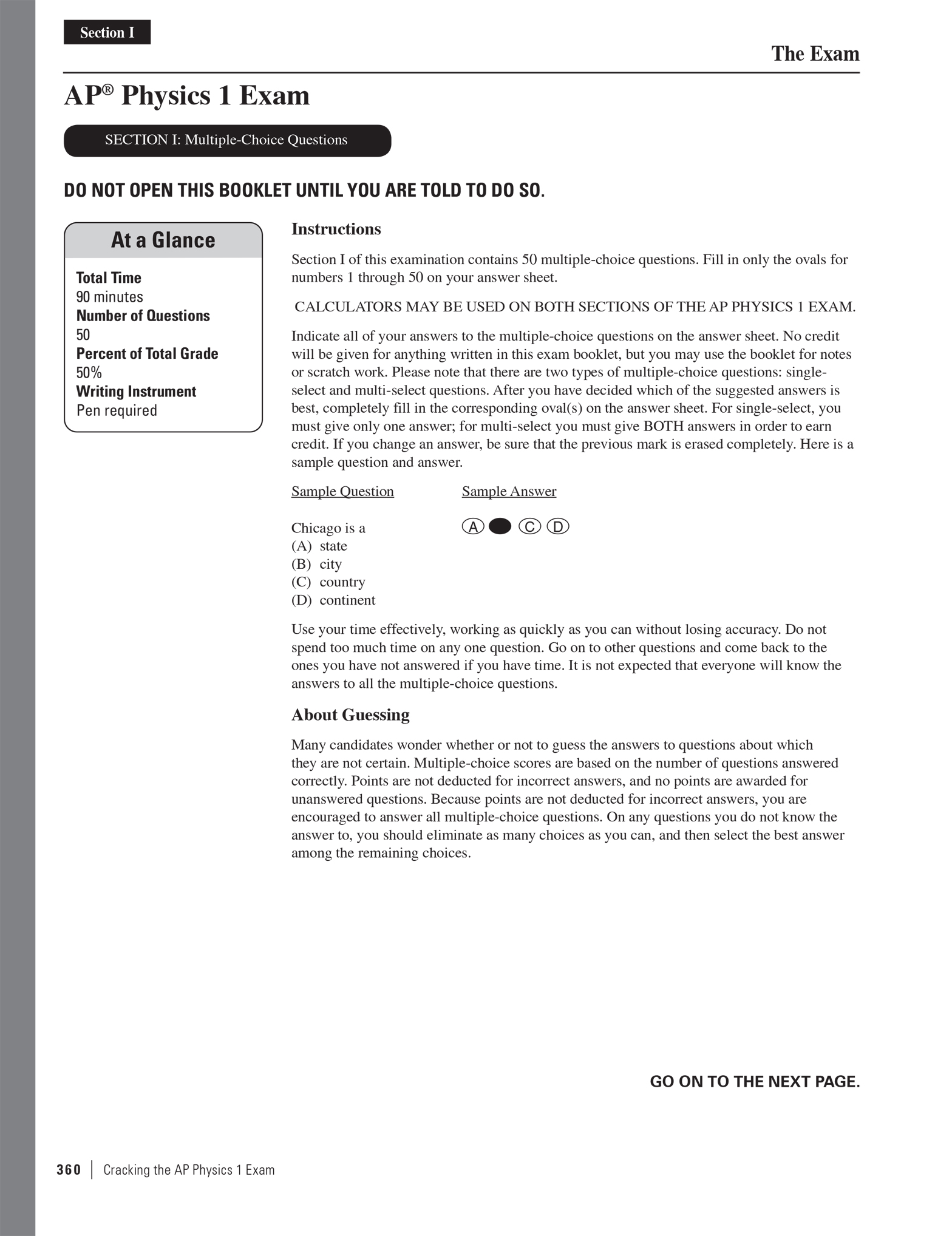 Extended ebook content for Cracking the AP Physics 1 Exam, Premium 2018 ...