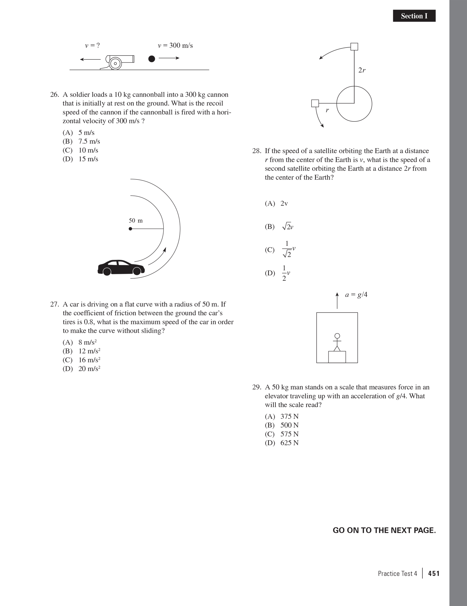 Extended ebook content for Cracking the AP Physics 1 Exam, Premium 2018 ...