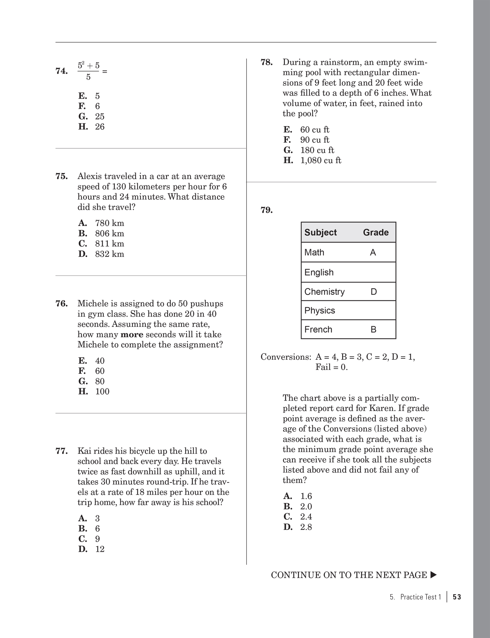 Extended ebook content for Cracking the New York City SHSAT ...