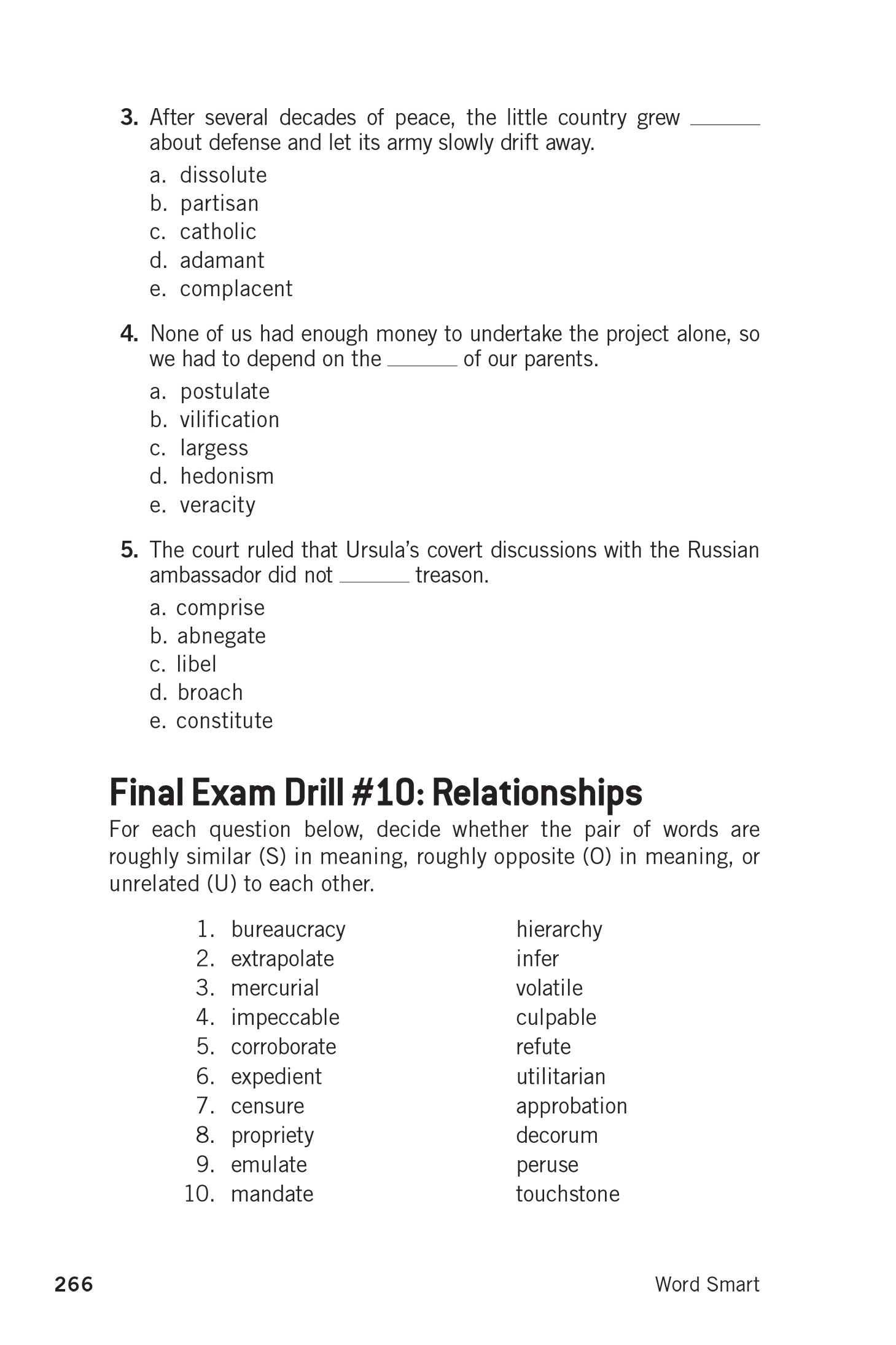 Extended ebook content for Word Smart, 6th Edition: The Final Exam