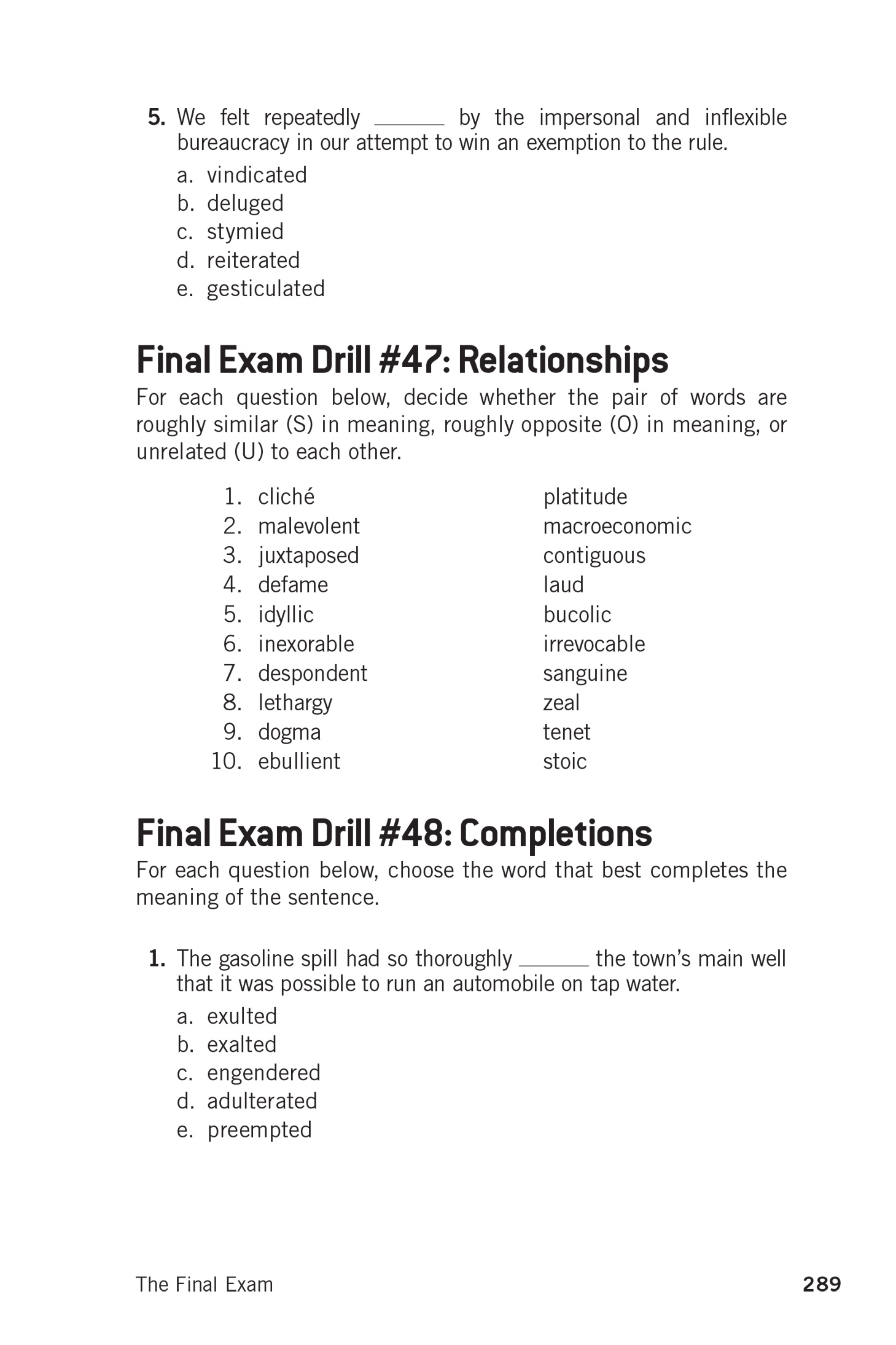 Extended ebook content for Word Smart, 6th Edition: The Final Exam