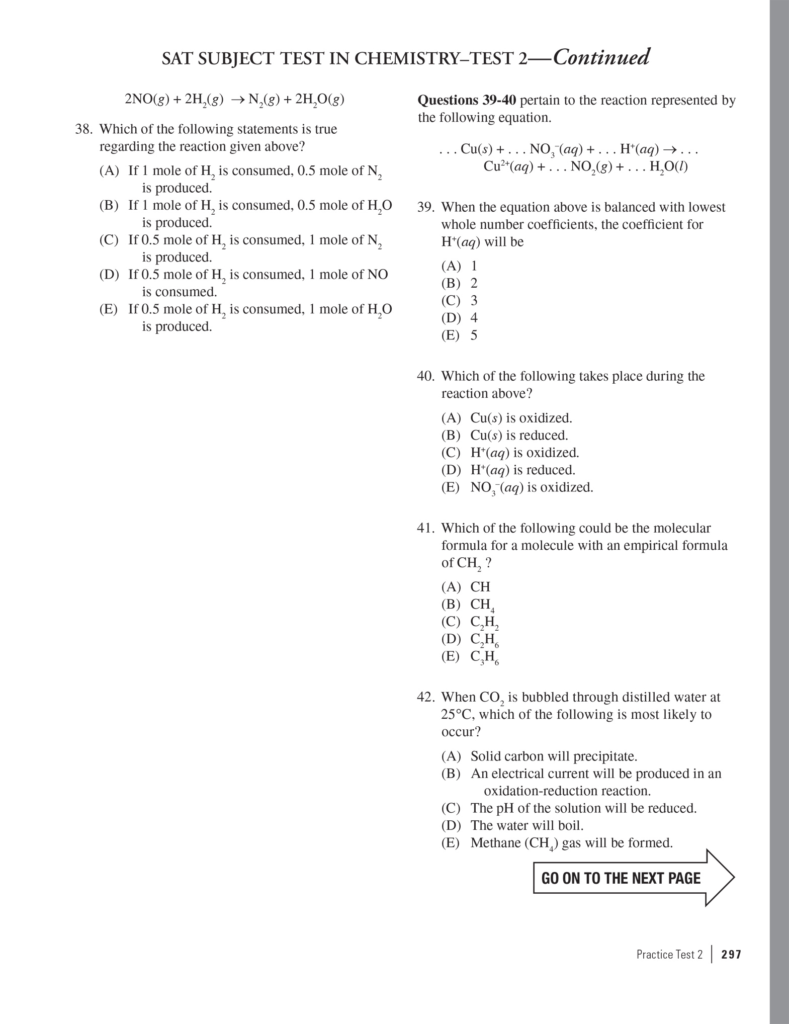 Extended ebook content for Cracking the SAT Subject Test in Chemistry ...