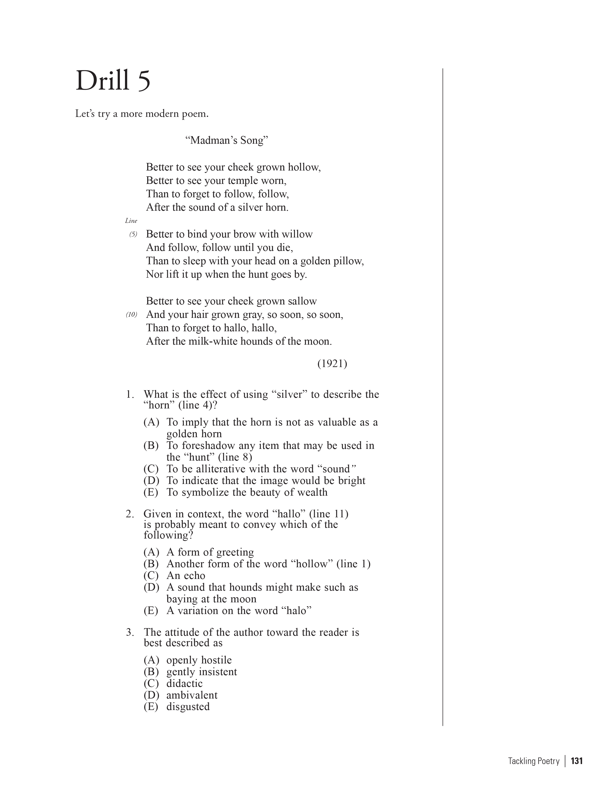 Extended ebook content for Cracking the SAT Subject Test in Literature ...