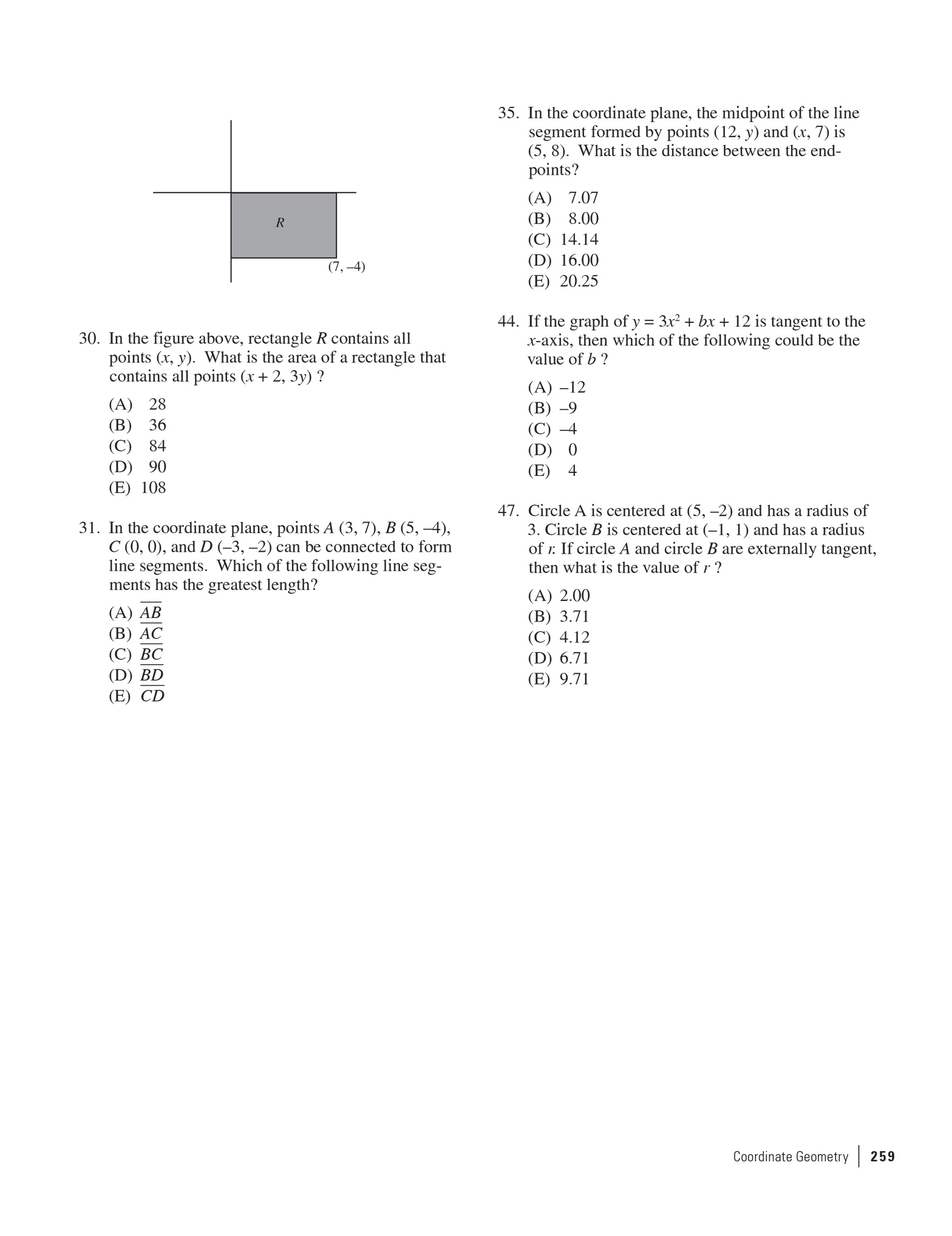 Extended ebook content for Cracking the SAT Subject Test in Math 1, 2nd ...