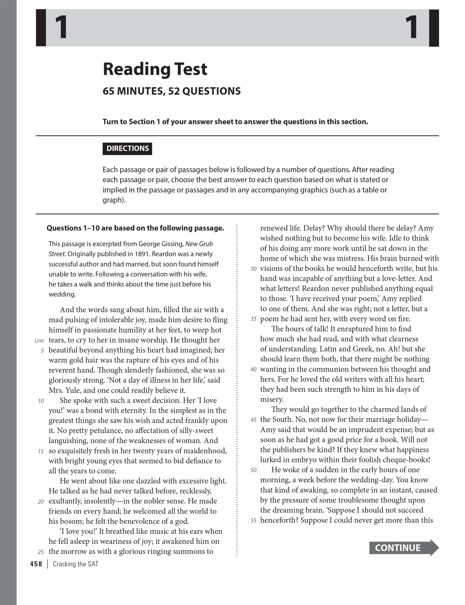 Extended ebook content for Cracking the SAT Premium Edition with 8 ...