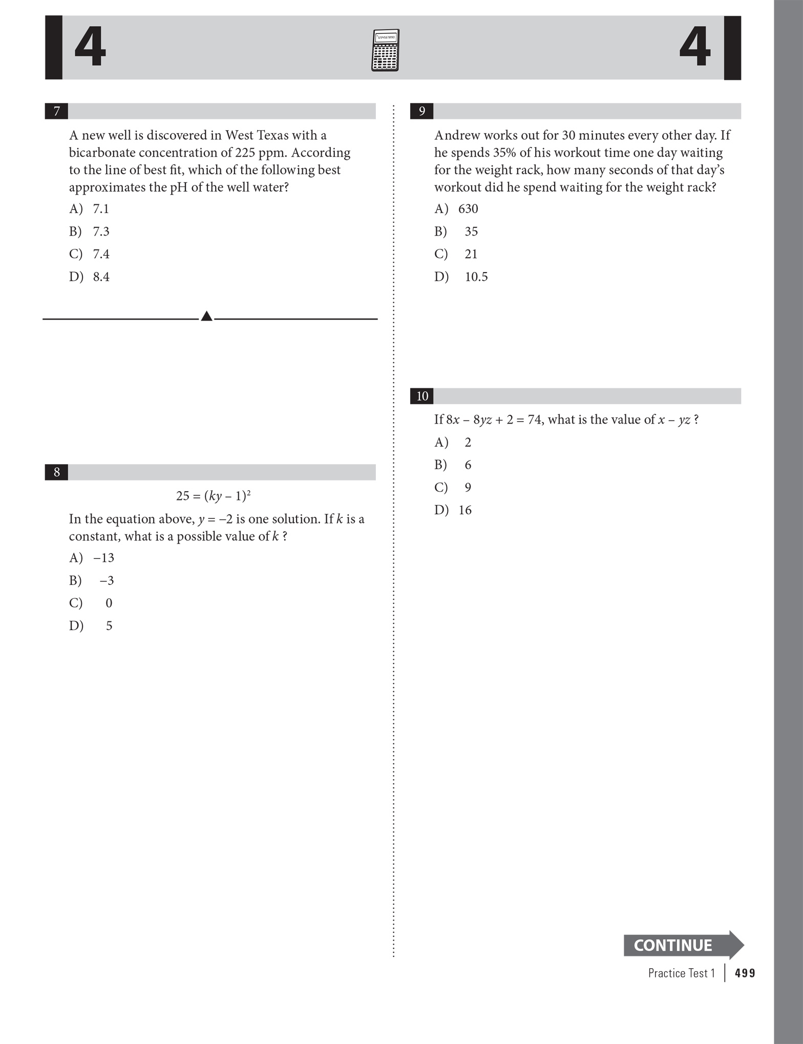 Extended ebook content for Cracking the SAT Premium Edition with 8 ...