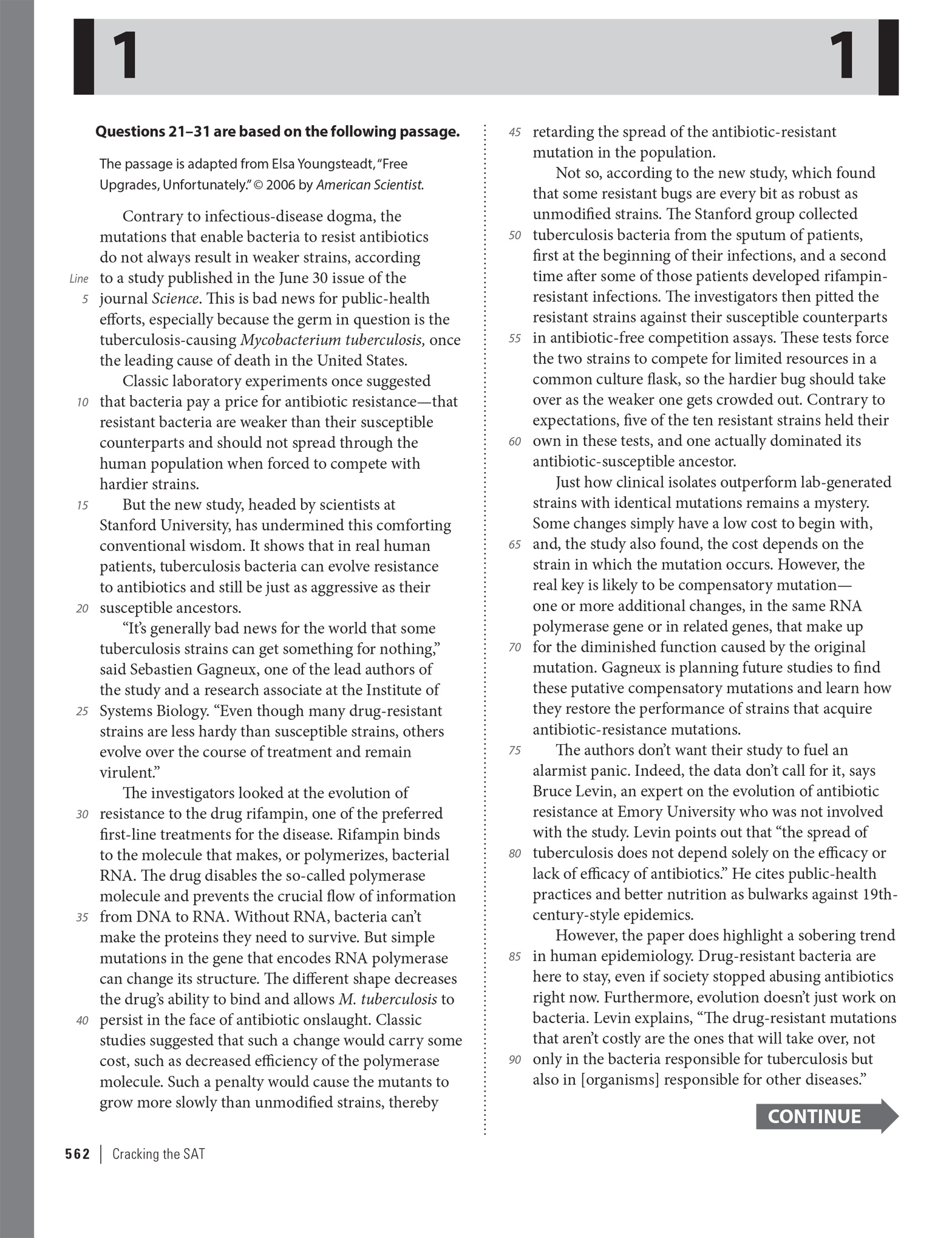 Extended ebook content for Cracking the SAT Premium Edition with 8 ...