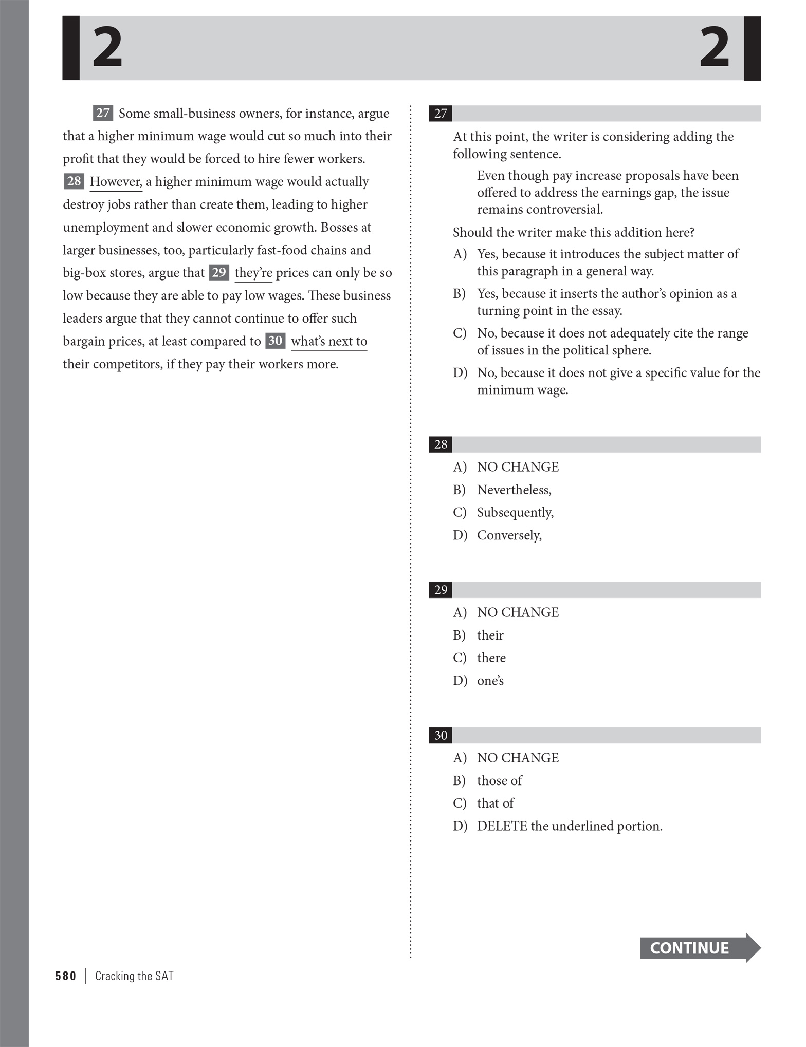 Extended ebook content for Cracking the SAT Premium Edition with 8 ...