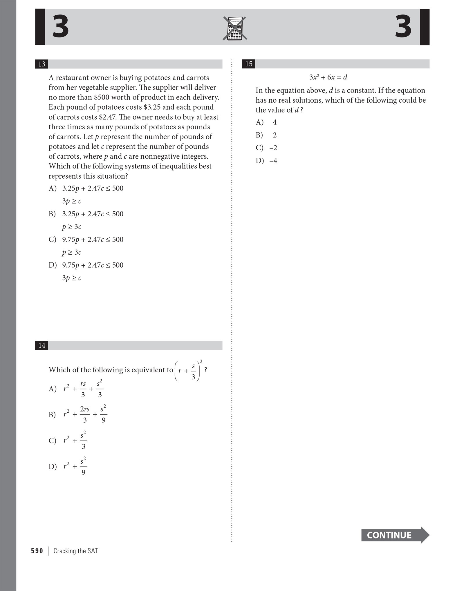 Extended ebook content for Cracking the SAT Premium Edition with 8 ...