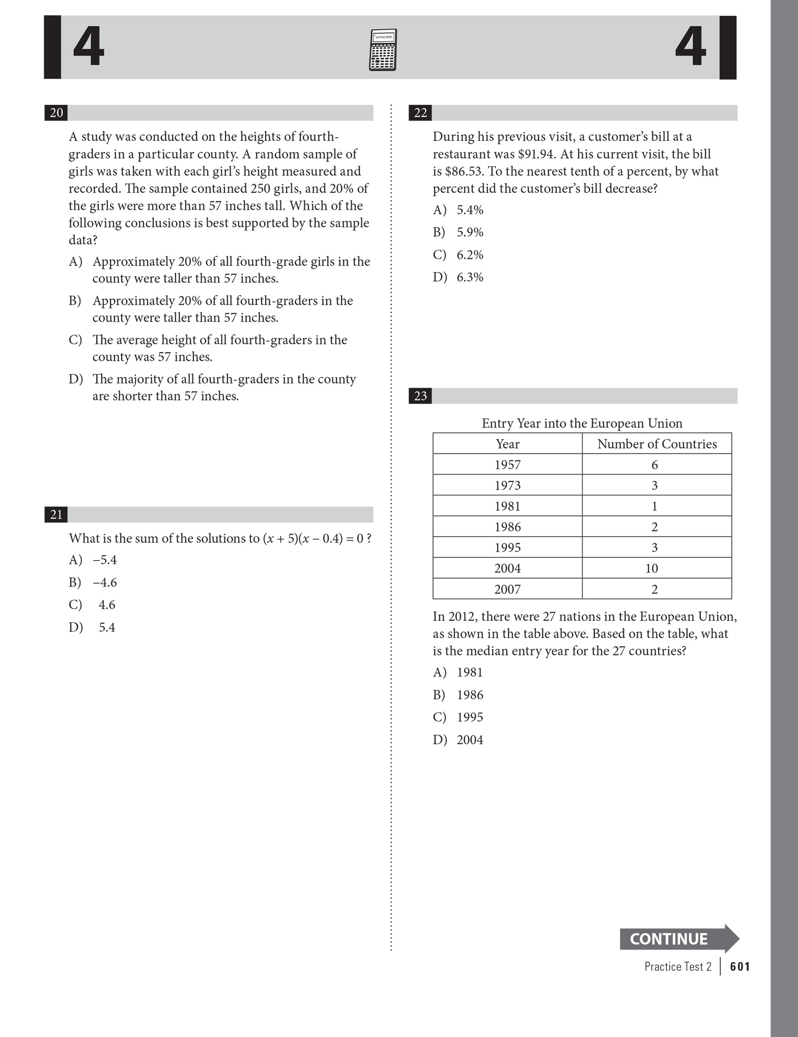 Extended ebook content for Cracking the SAT Premium Edition with 8 ...