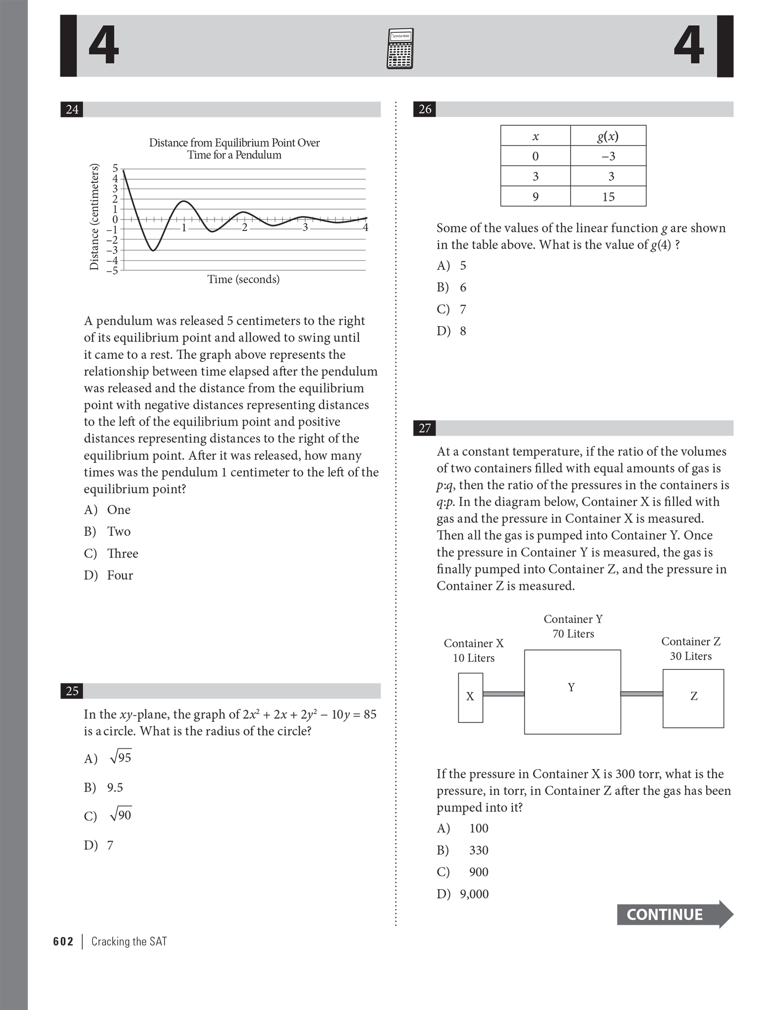 Extended ebook content for Cracking the SAT Premium Edition with 8 ...
