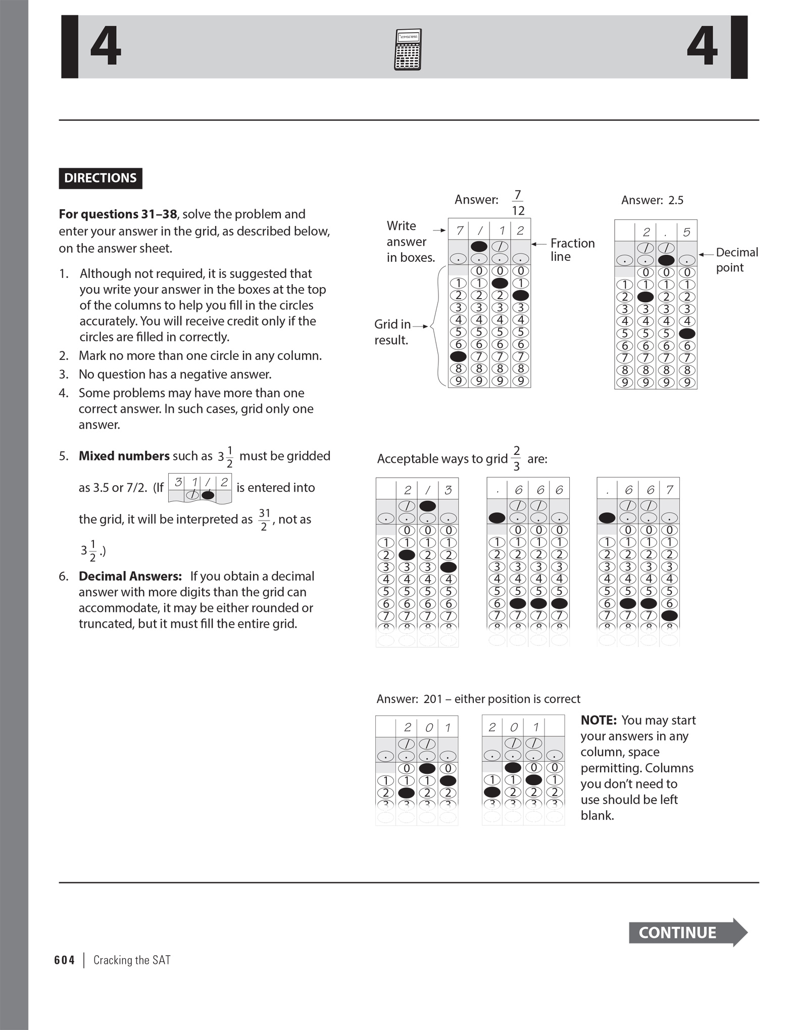 Extended ebook content for Cracking the SAT Premium Edition with 8 ...