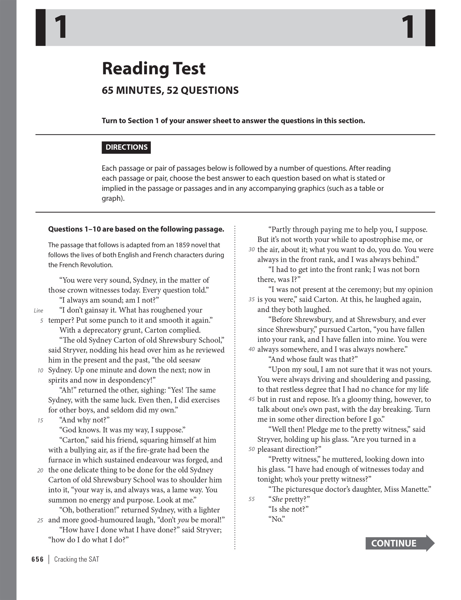 Extended ebook content for Cracking the SAT Premium Edition with 8 ...