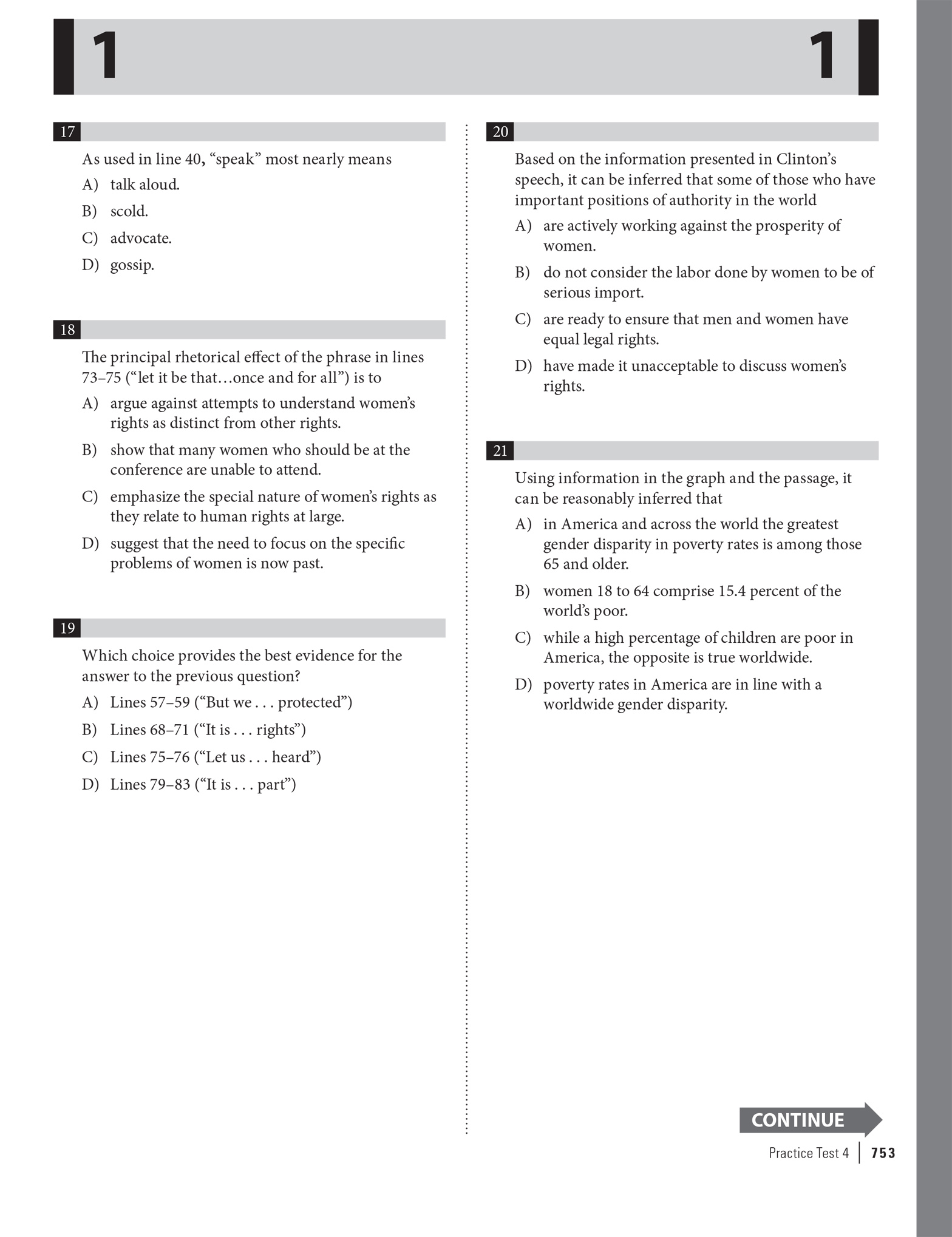 Extended ebook content for Cracking the SAT Premium Edition with 8 ...