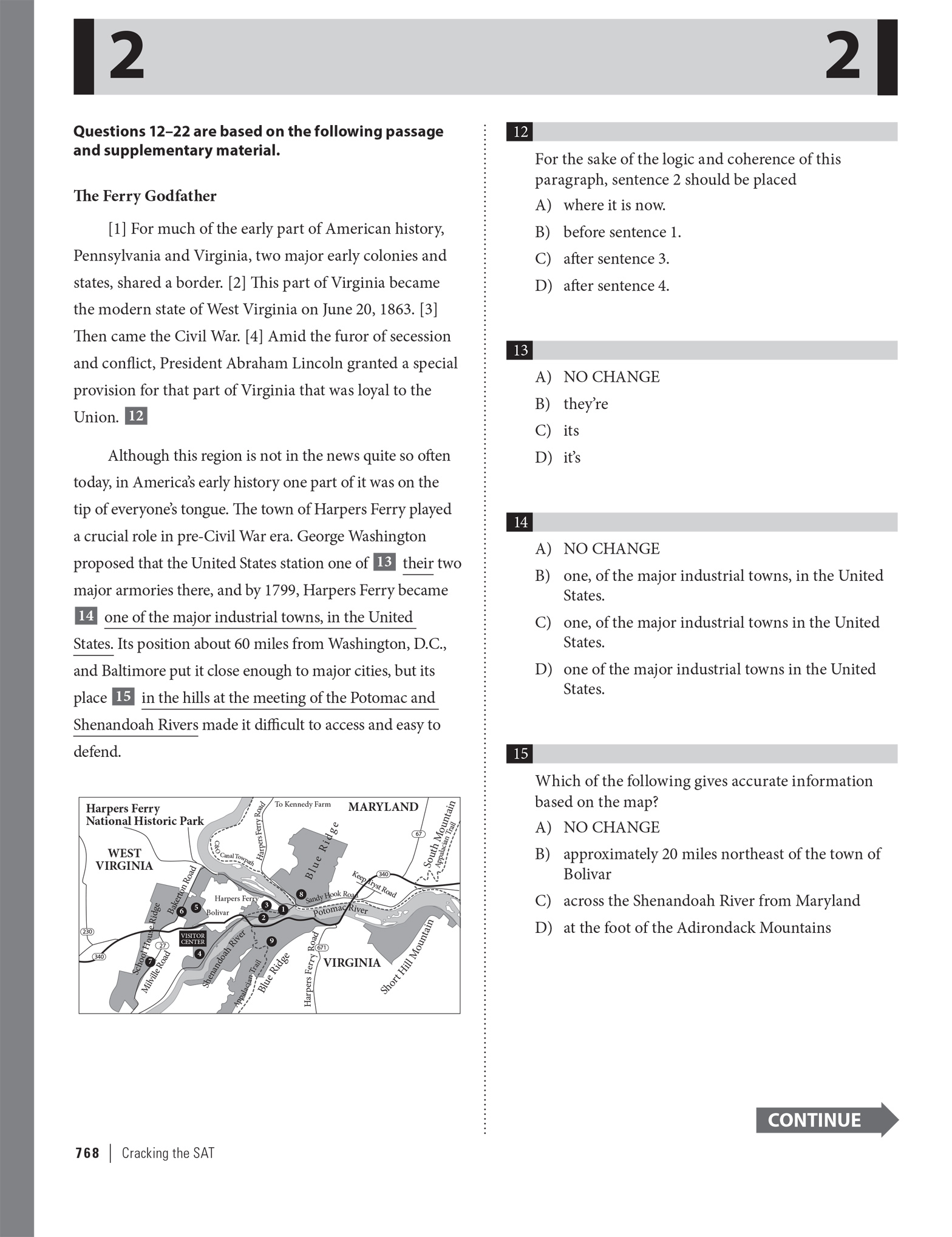 Extended ebook content for Cracking the SAT Premium Edition with 8 ...