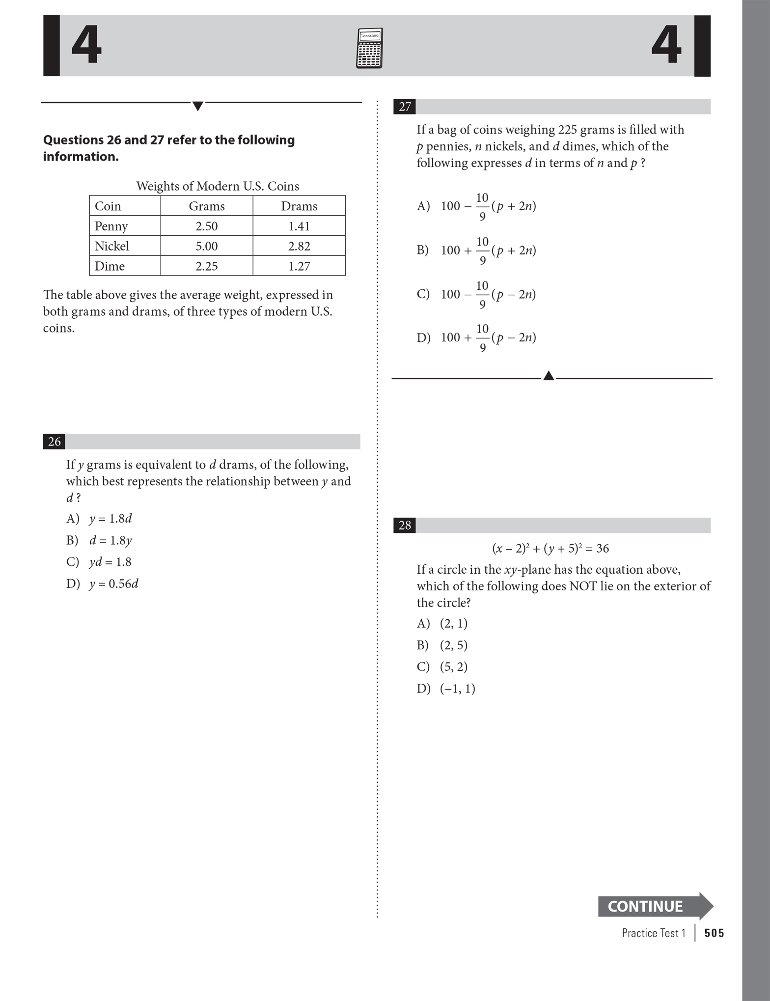 Extended ebook content for Cracking the SAT with 5 Practice Tests, 2019 ...