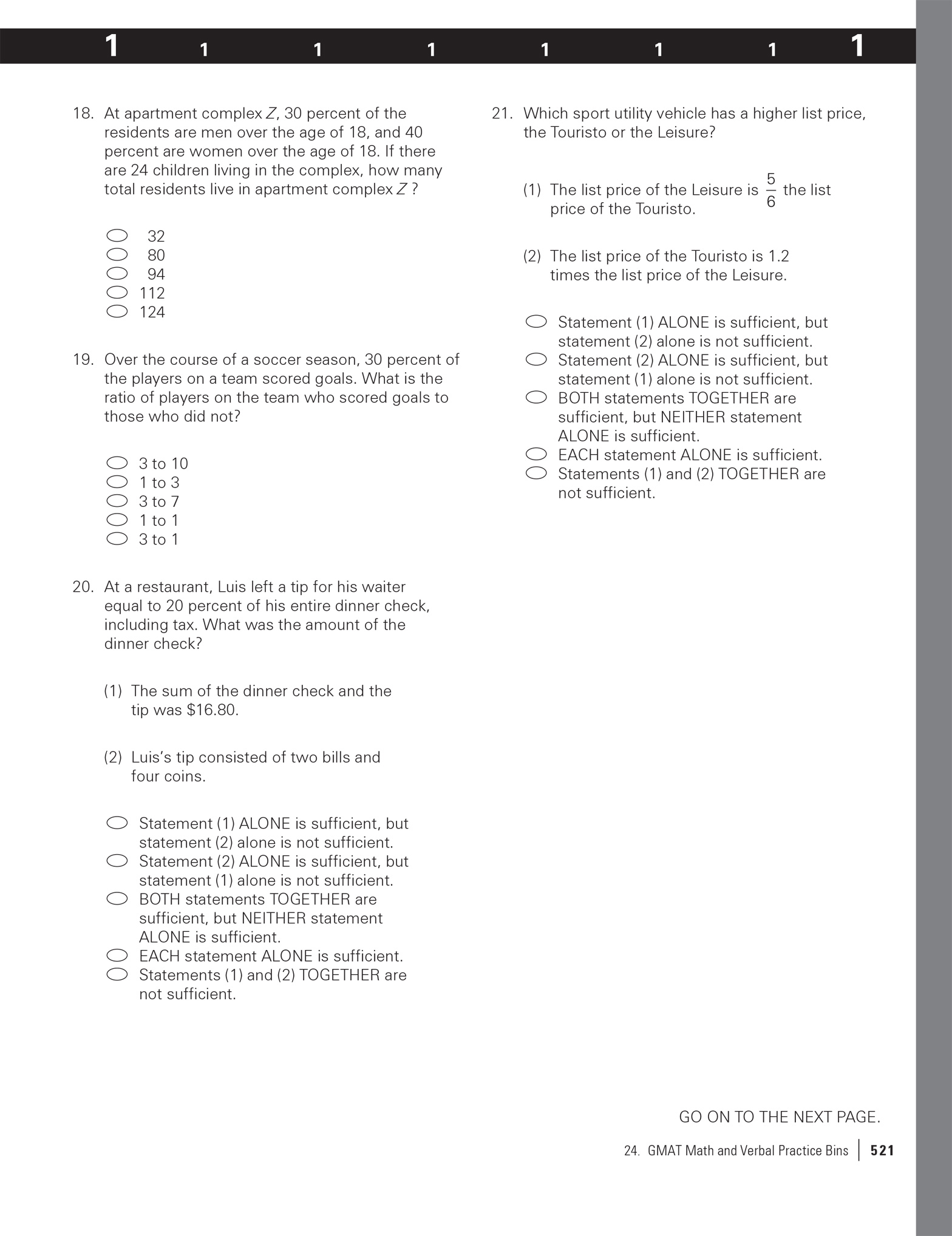 Extended ebook content for Cracking the GMAT Premium Edition with 6 ...