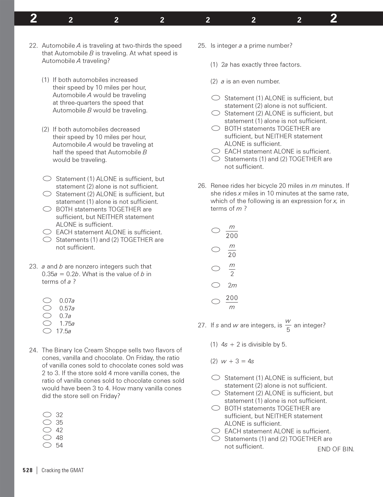 Extended ebook content for Cracking the GMAT Premium Edition with 6 ...
