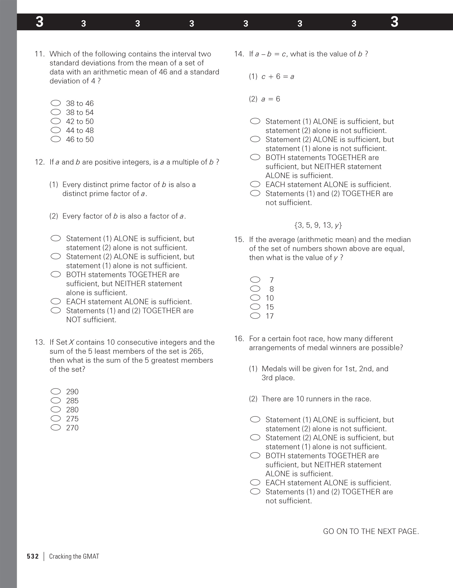 Extended ebook content for Cracking the GMAT Premium Edition with 6 ...