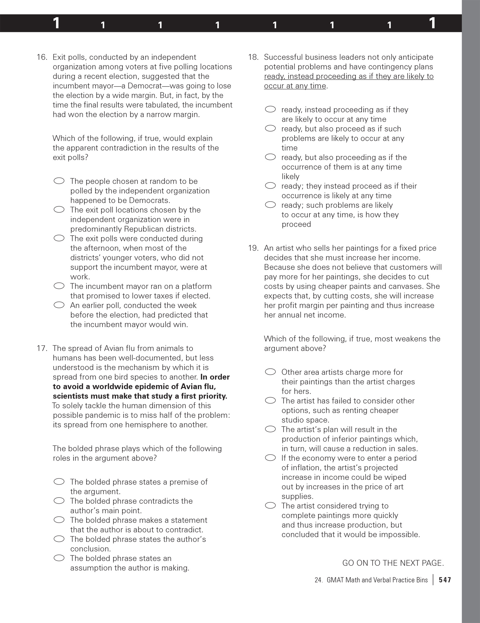 Extended ebook content for Cracking the GMAT Premium Edition with 6 ...