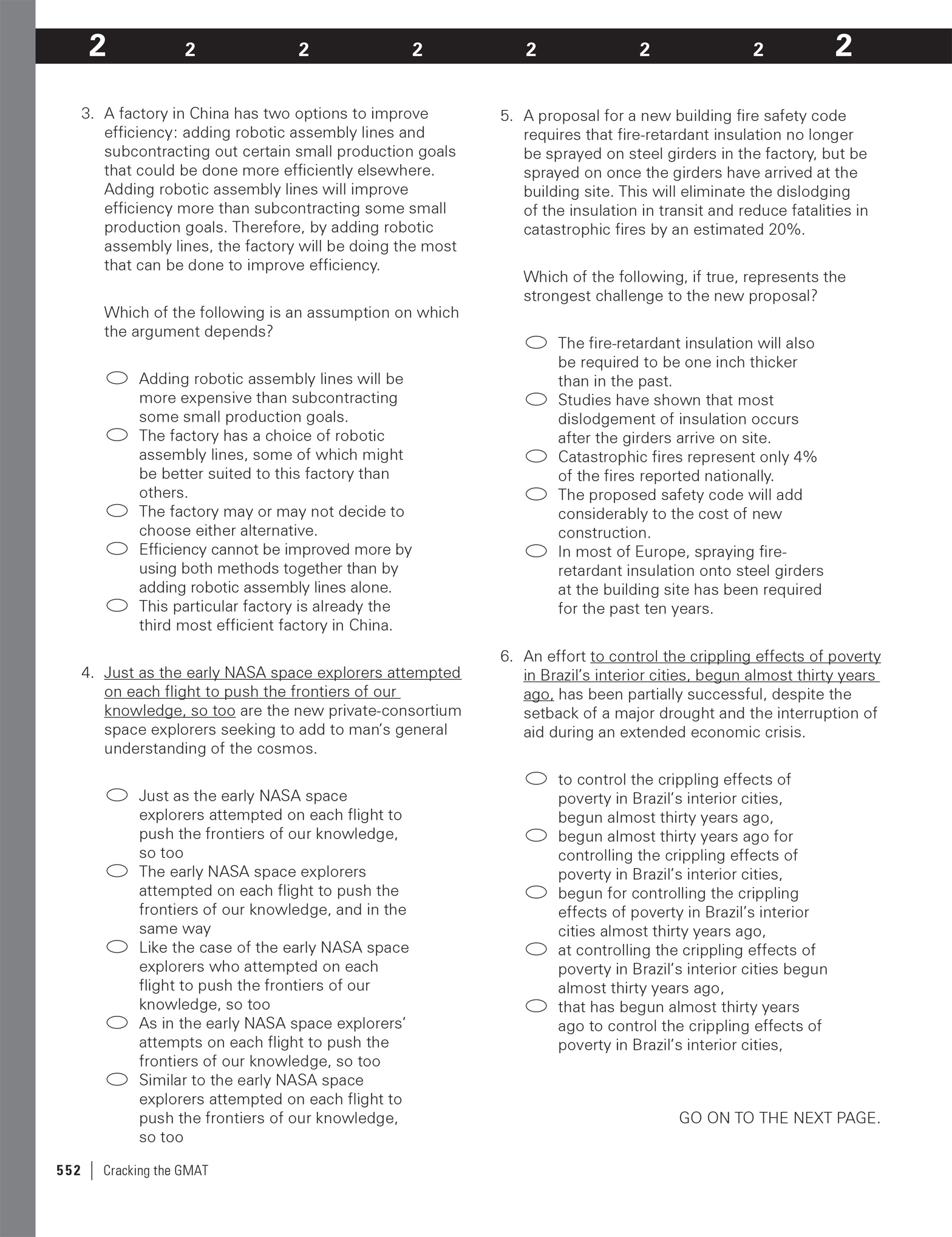 Extended ebook content for Cracking the GMAT Premium Edition with 6 ...