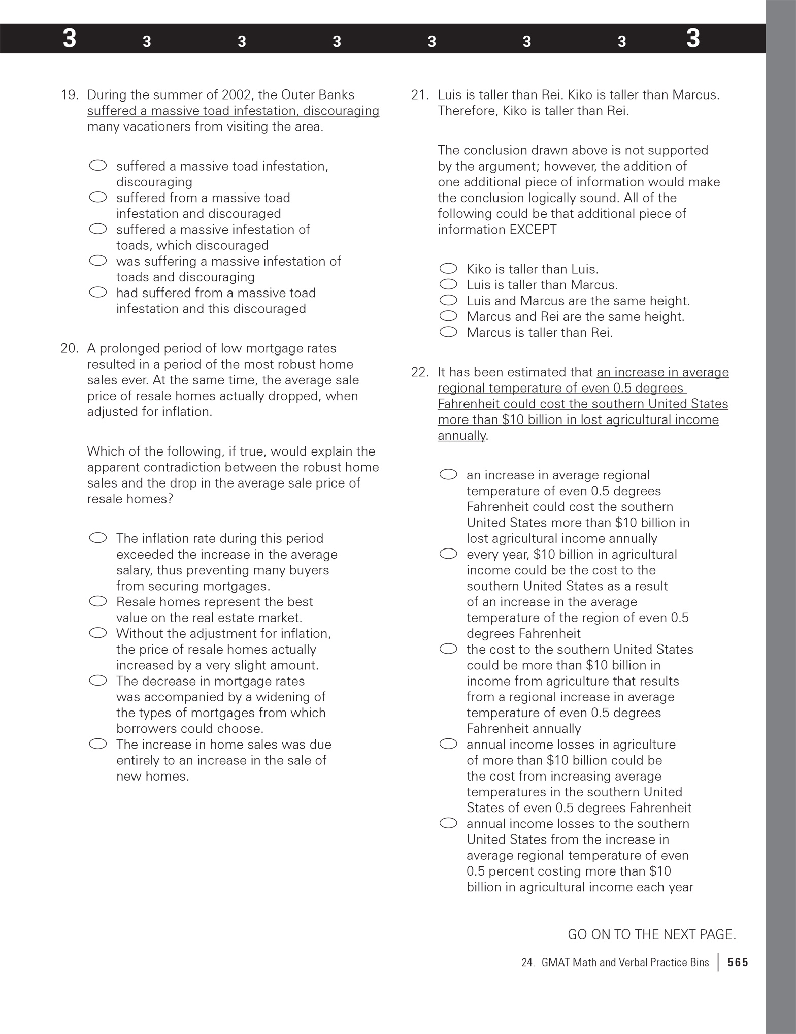 Extended ebook content for Cracking the GMAT Premium Edition with 6 ...