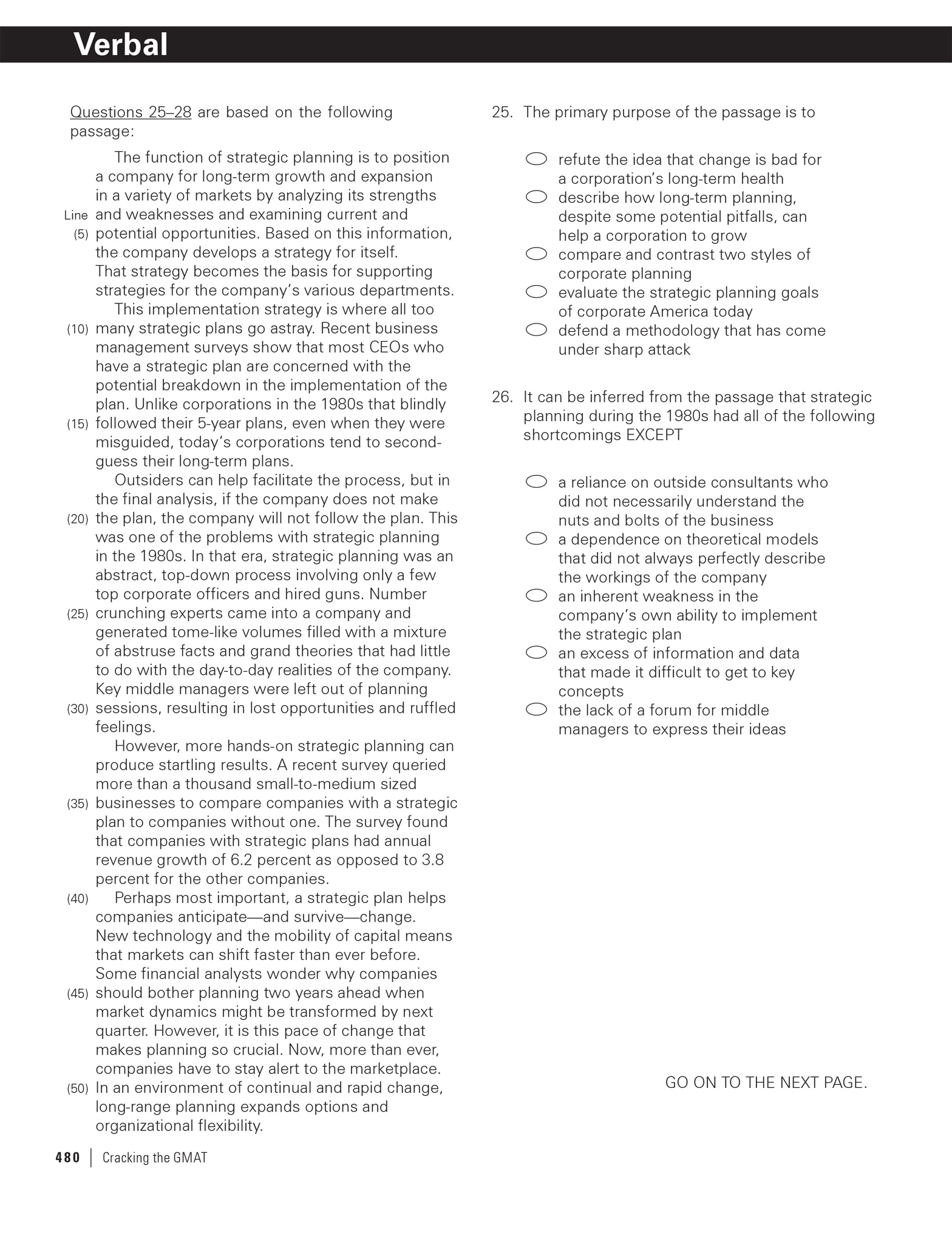 Extended ebook content for Cracking the GMAT Premium Edition with 6 ...