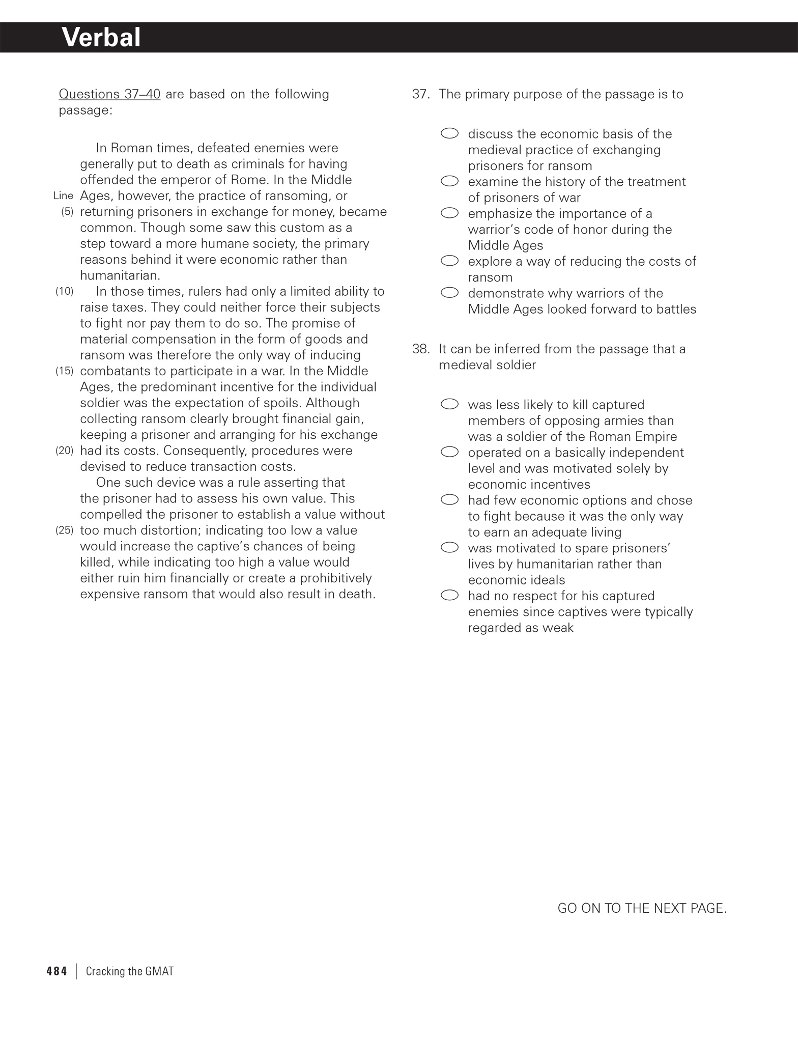 Extended ebook content for Cracking the GMAT Premium Edition with 6 ...