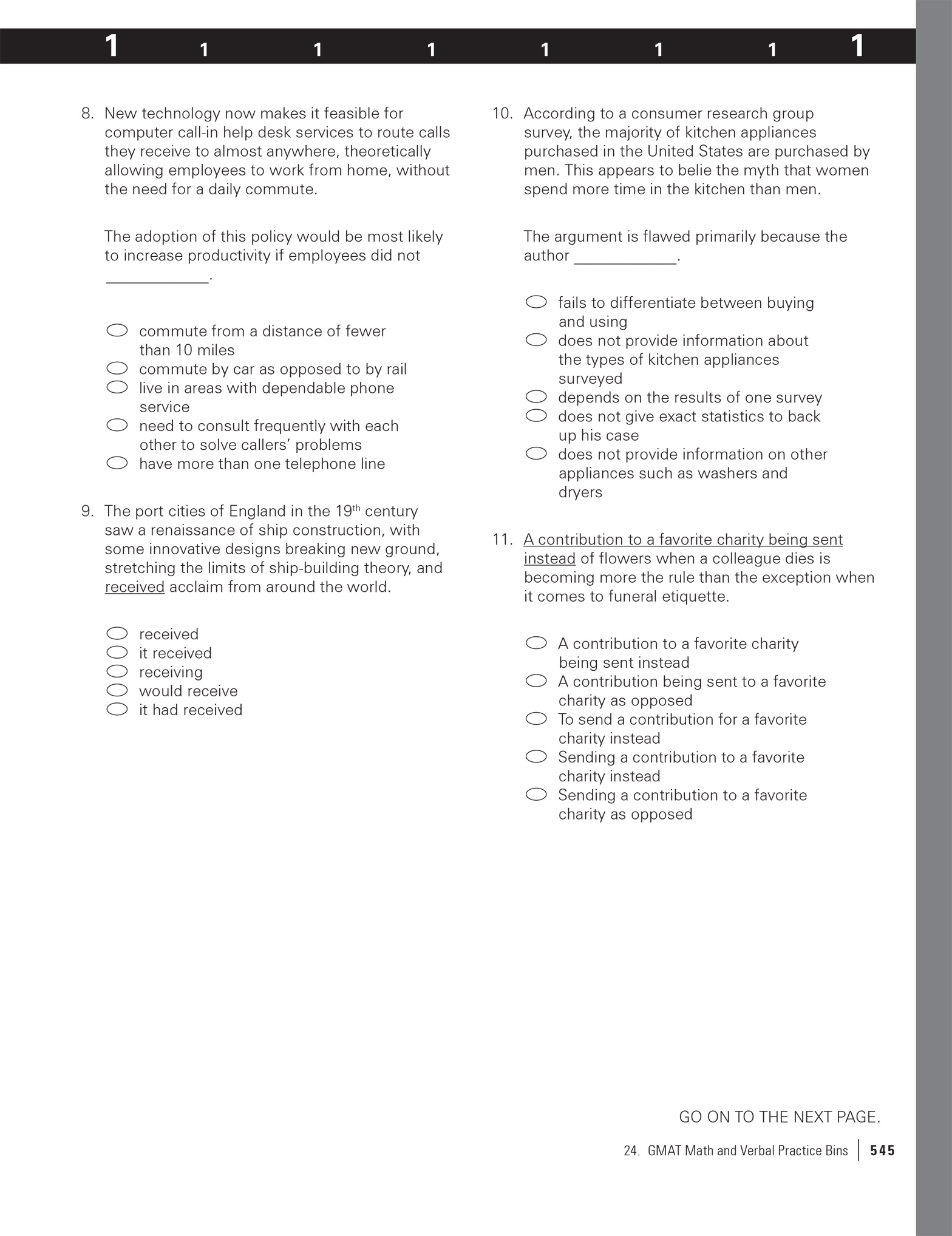 Extended ebook content for Cracking the GMAT with 2 Computer-Adaptive ...