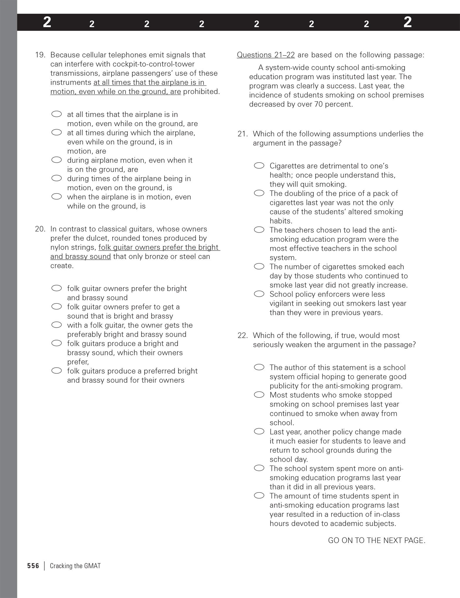 Extended ebook content for Cracking the GMAT with 2 Computer-Adaptive ...