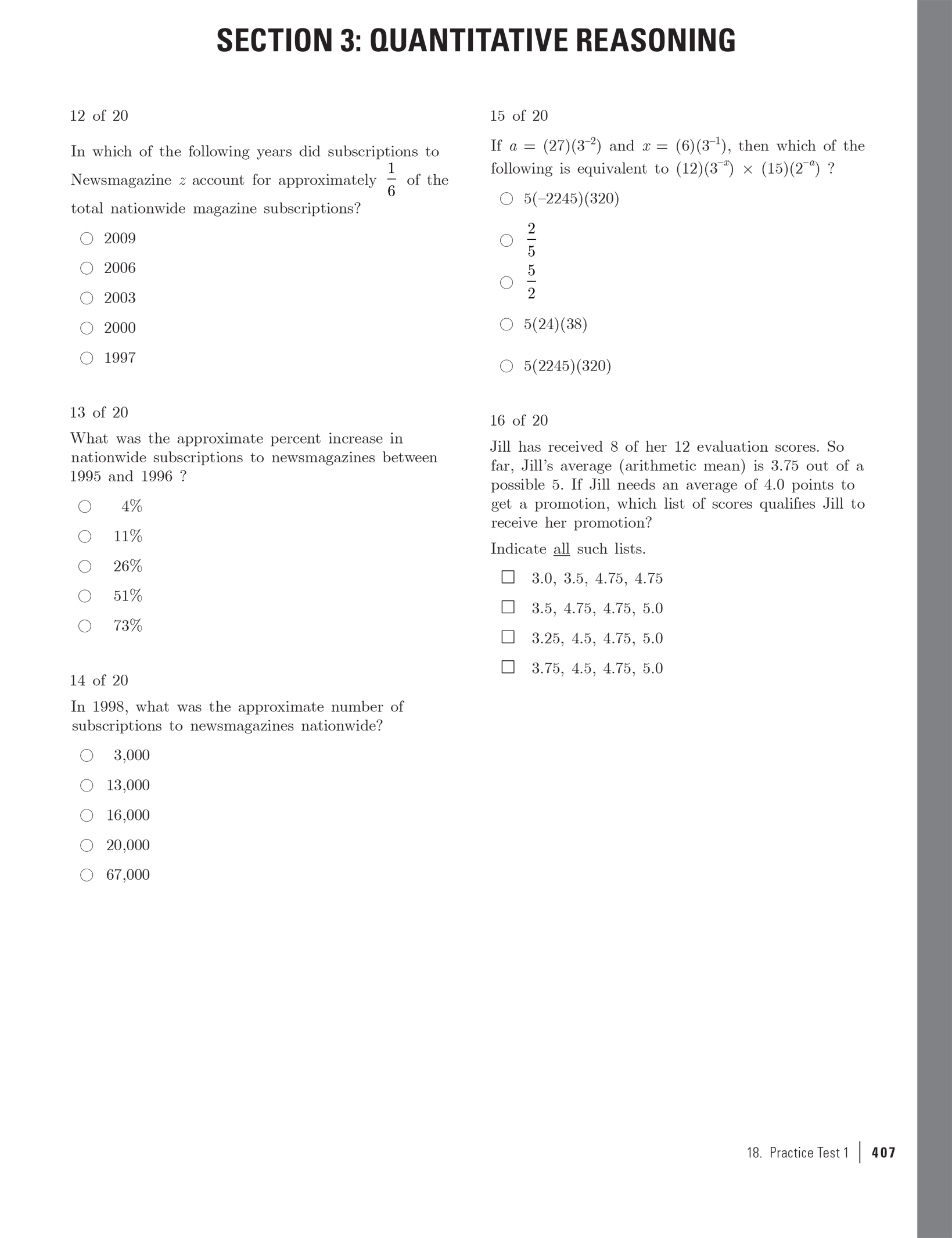 Extended ebook content for Cracking the GRE Premium Edition with 6 ...