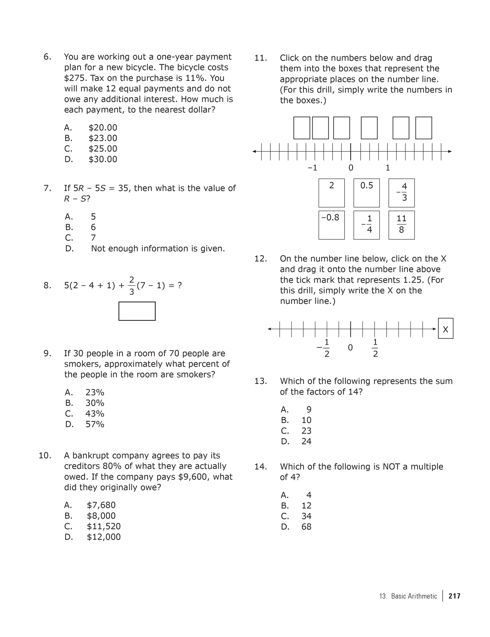 Extended ebook content for Cracking the GED Test with 2 Practice Exams ...