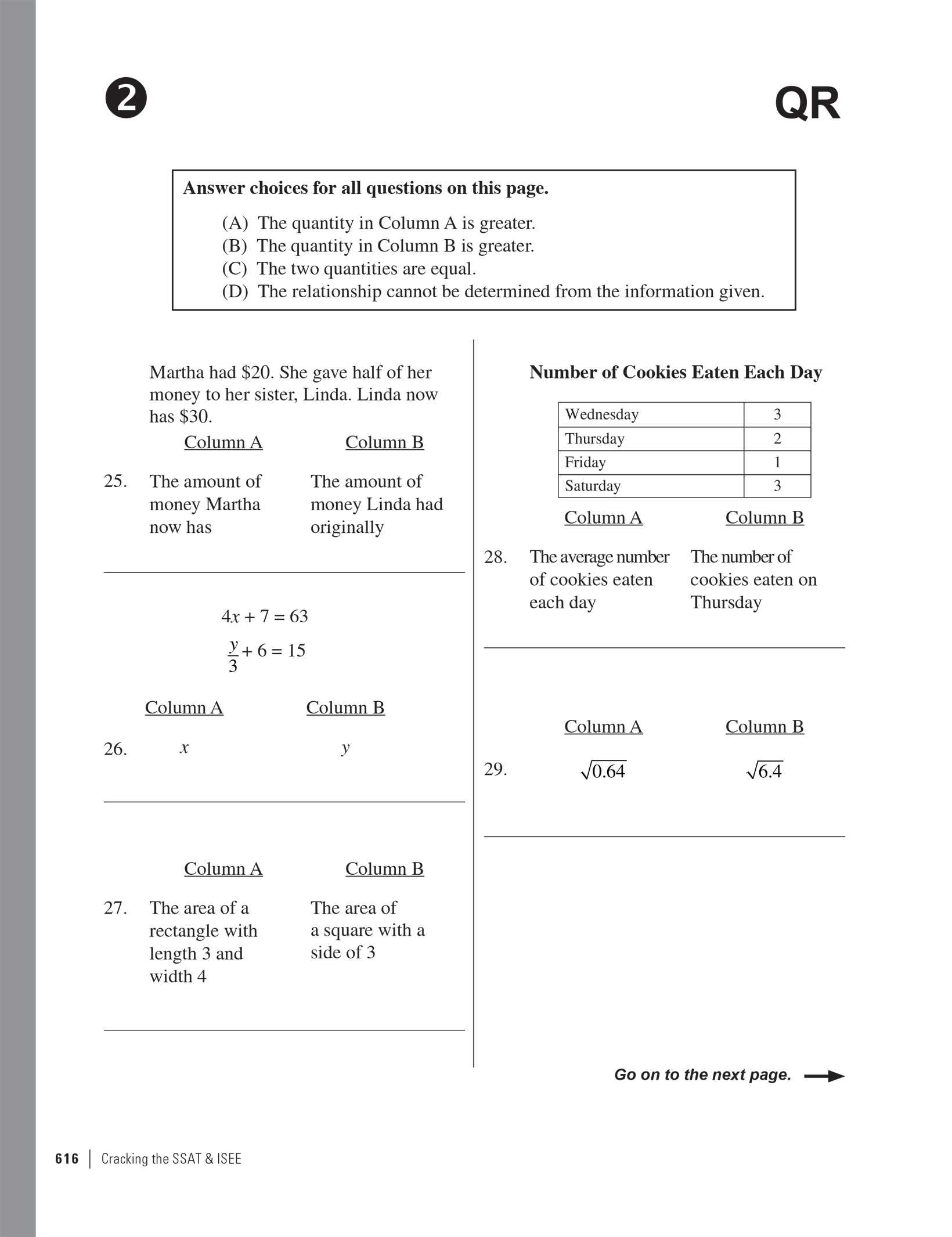 Extended ebook content for Cracking the SSAT & ISEE, 2019 Edition ...
