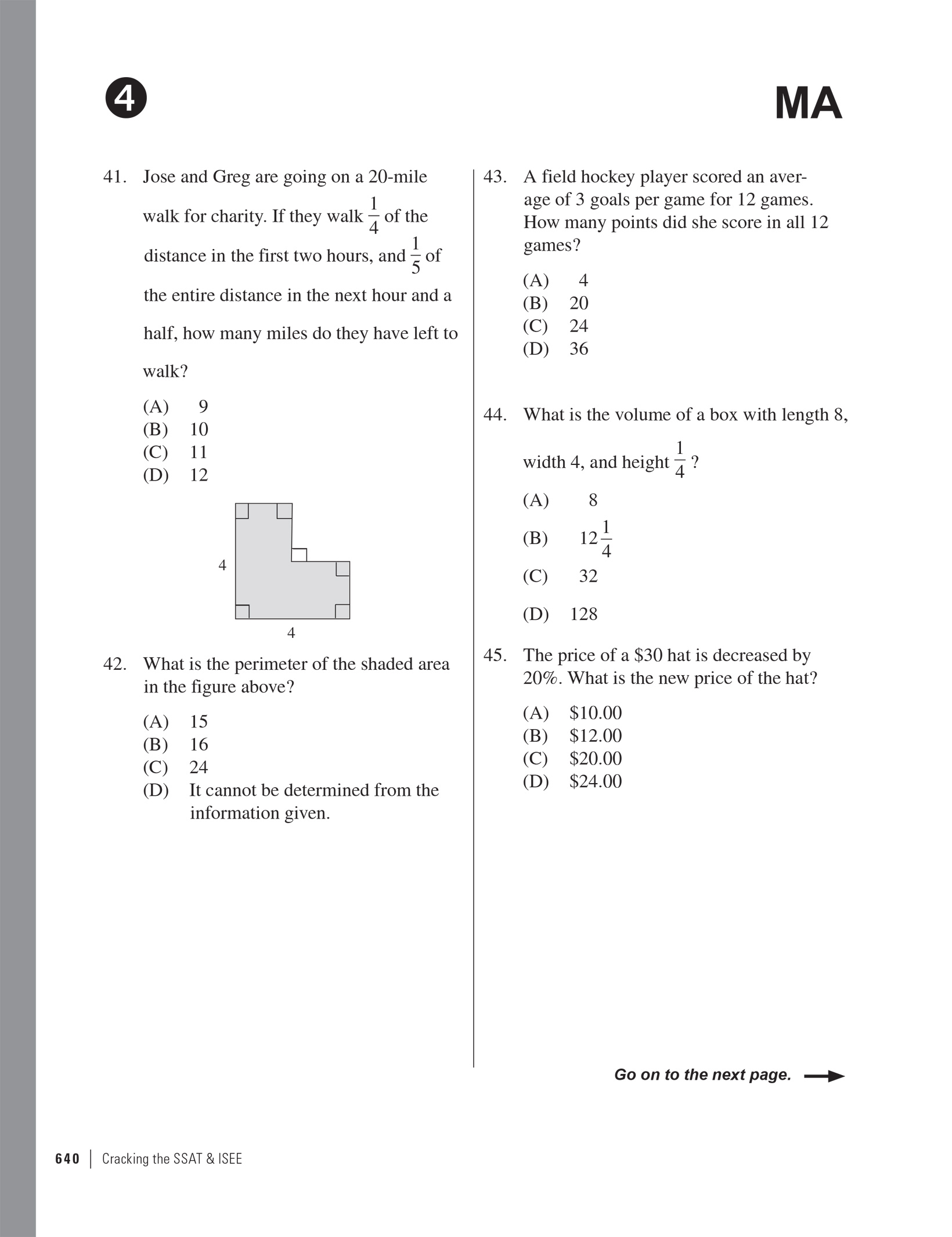 Extended ebook content for Cracking the SSAT & ISEE, 2019 Edition ...