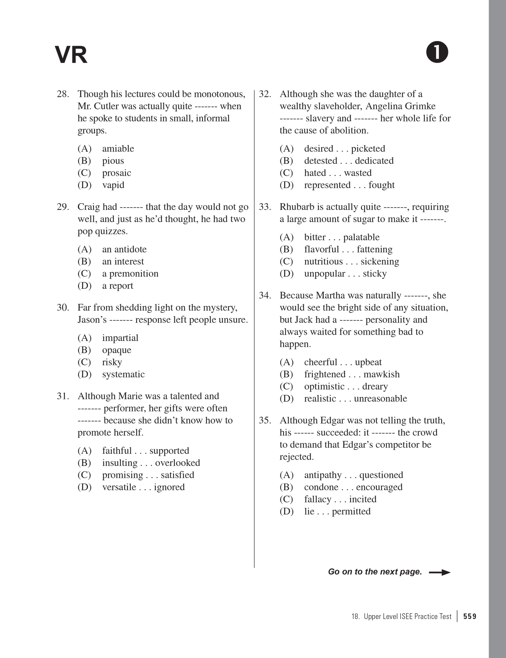 Extended ebook content for Cracking the SSAT & ISEE, 2019 Edition ...