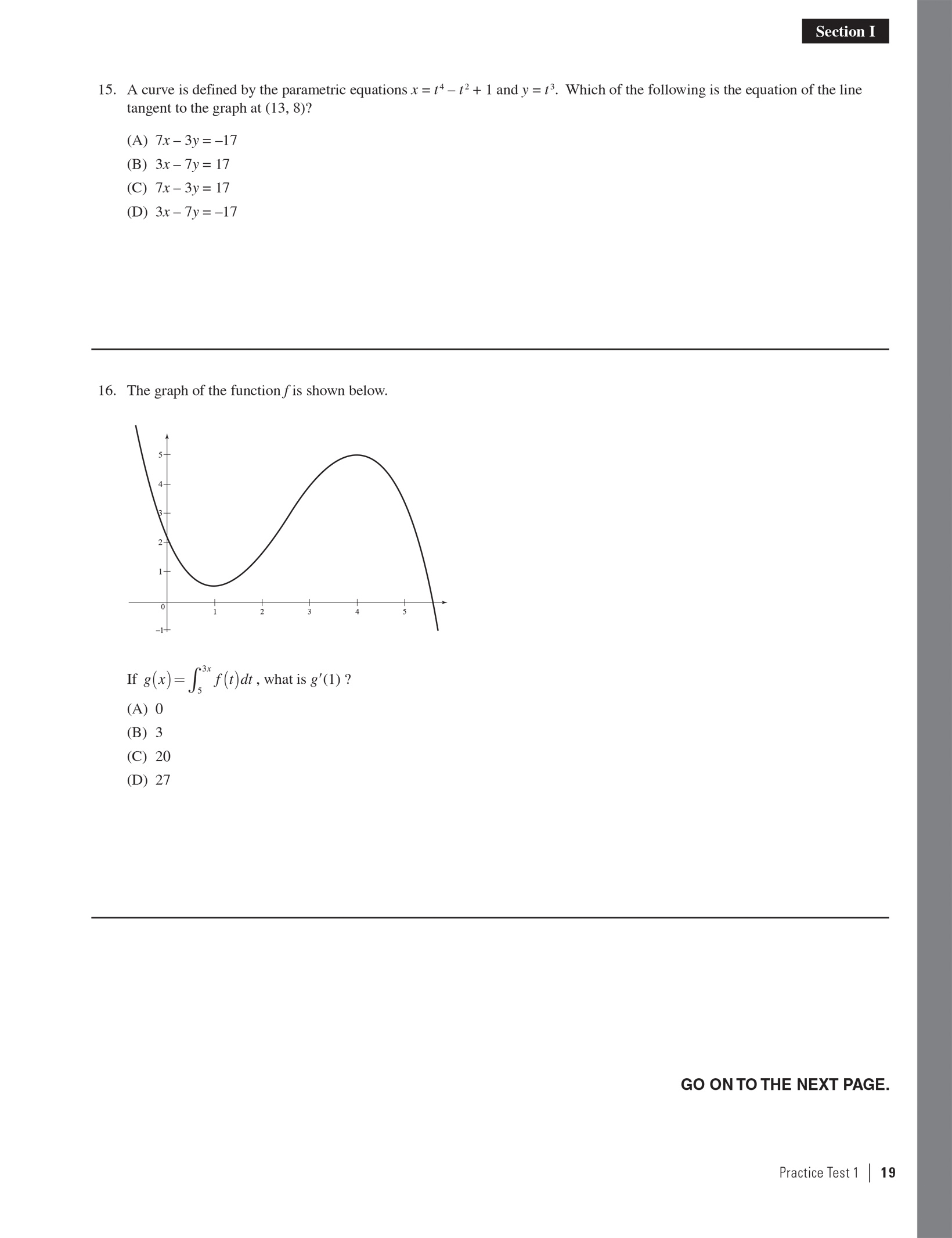 Extended ebook content for Cracking the AP Calculus BC Exam, 2019 ...