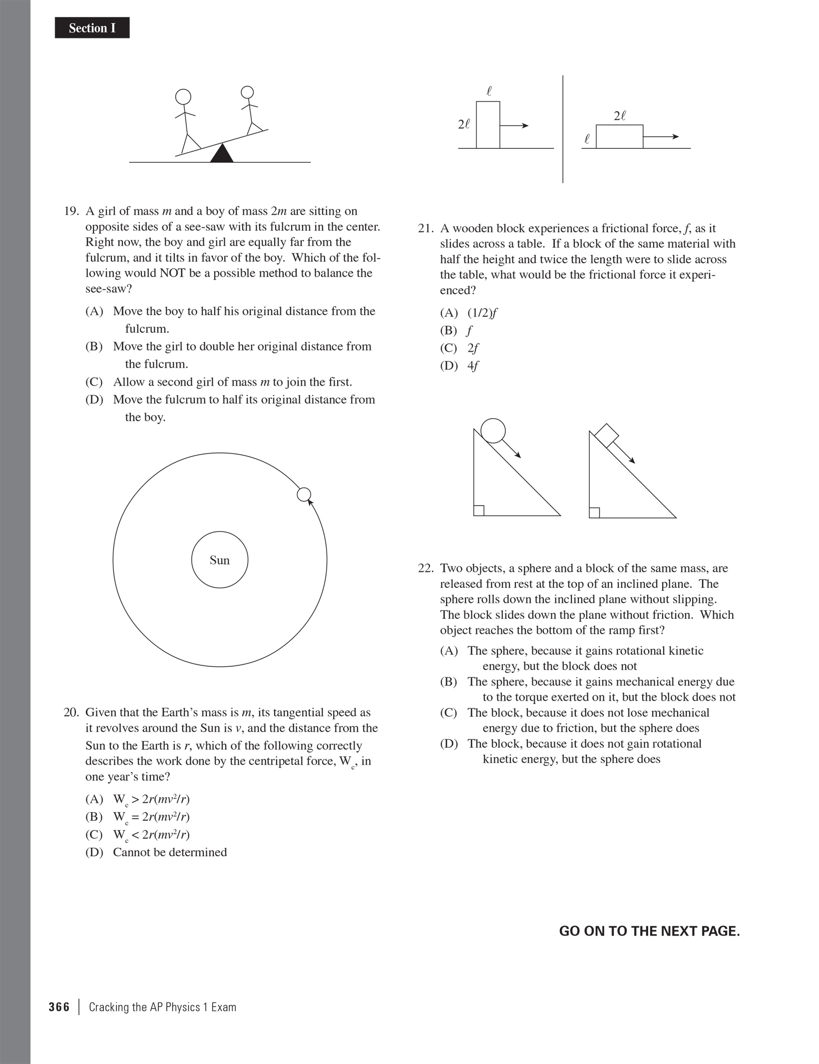 Extended ebook content for Cracking the AP Physics 1 Exam 2019, Premium ...