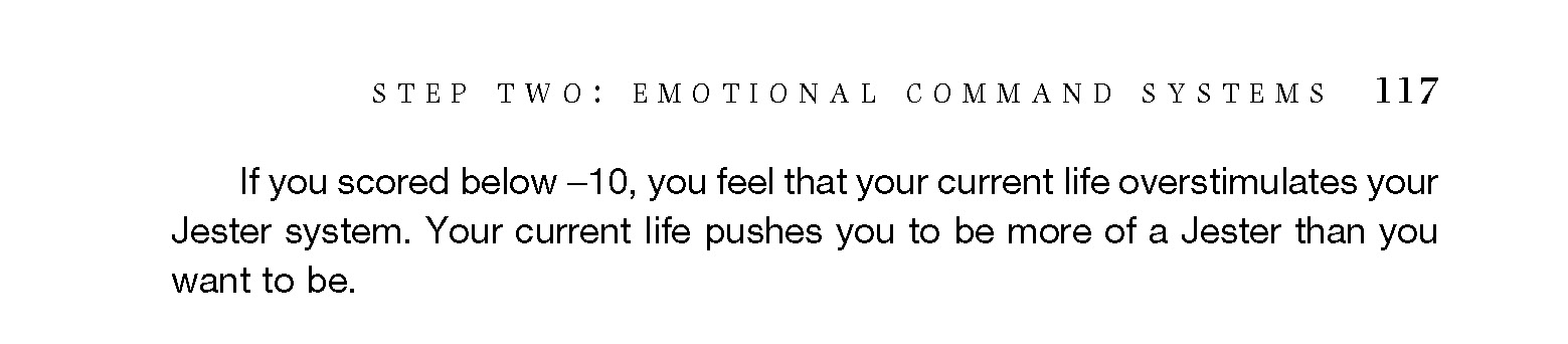 Extended ebook content for The Relationship Cure: The Jester System