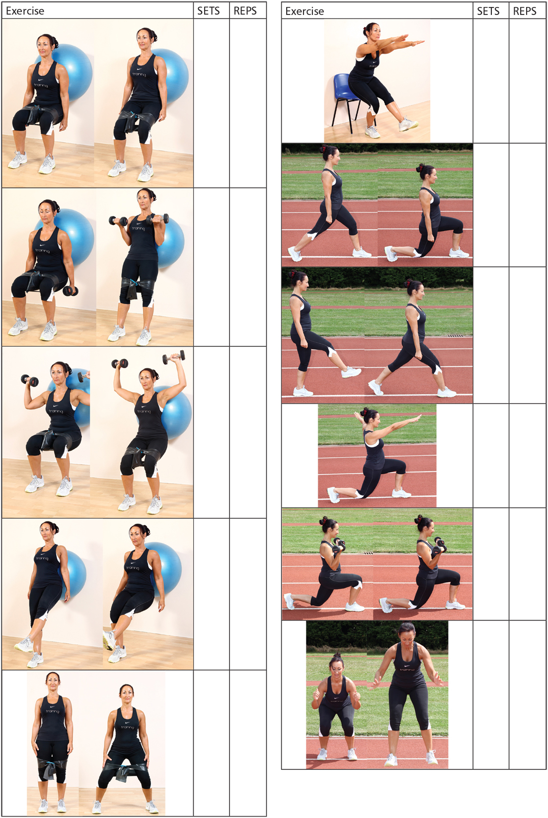 Extended ebook content for The Vital Glutes: Excercise Sheet-Closed ...