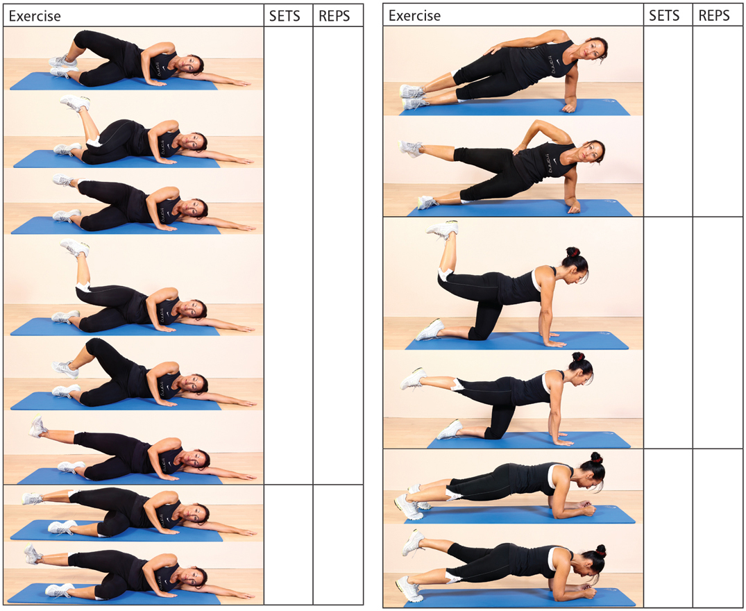 Extended ebook content for The Vital Glutes: Excercise Sheet-Open ...